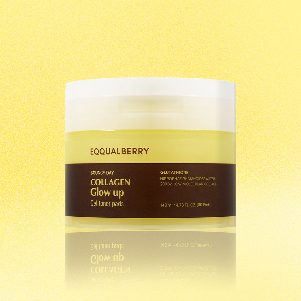 Collagen Glow Up Gel Toner Pads – EQQUALBERRY