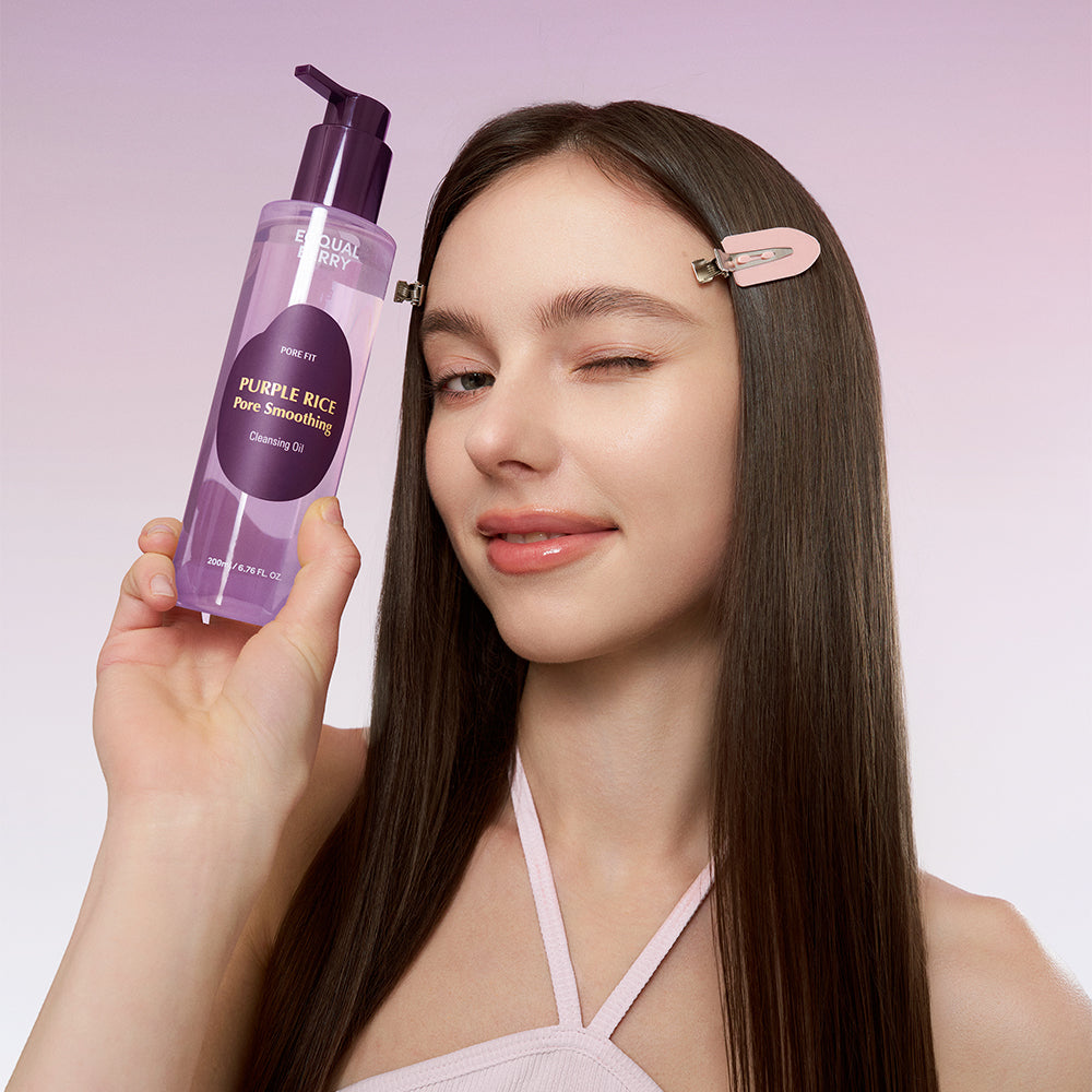 Purple Rice Pore Smoothing Cleansing Oil – EQQUALBERRY